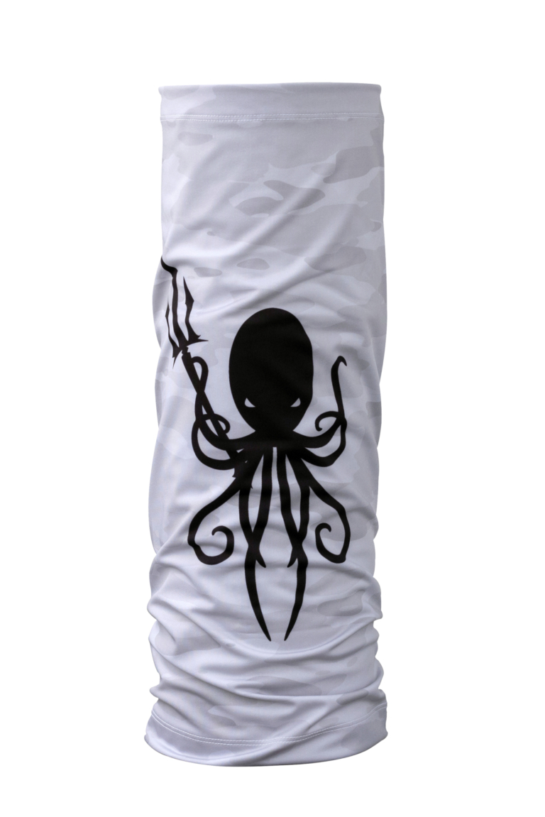 Face Buff/Gaiter White – Kraken Sports