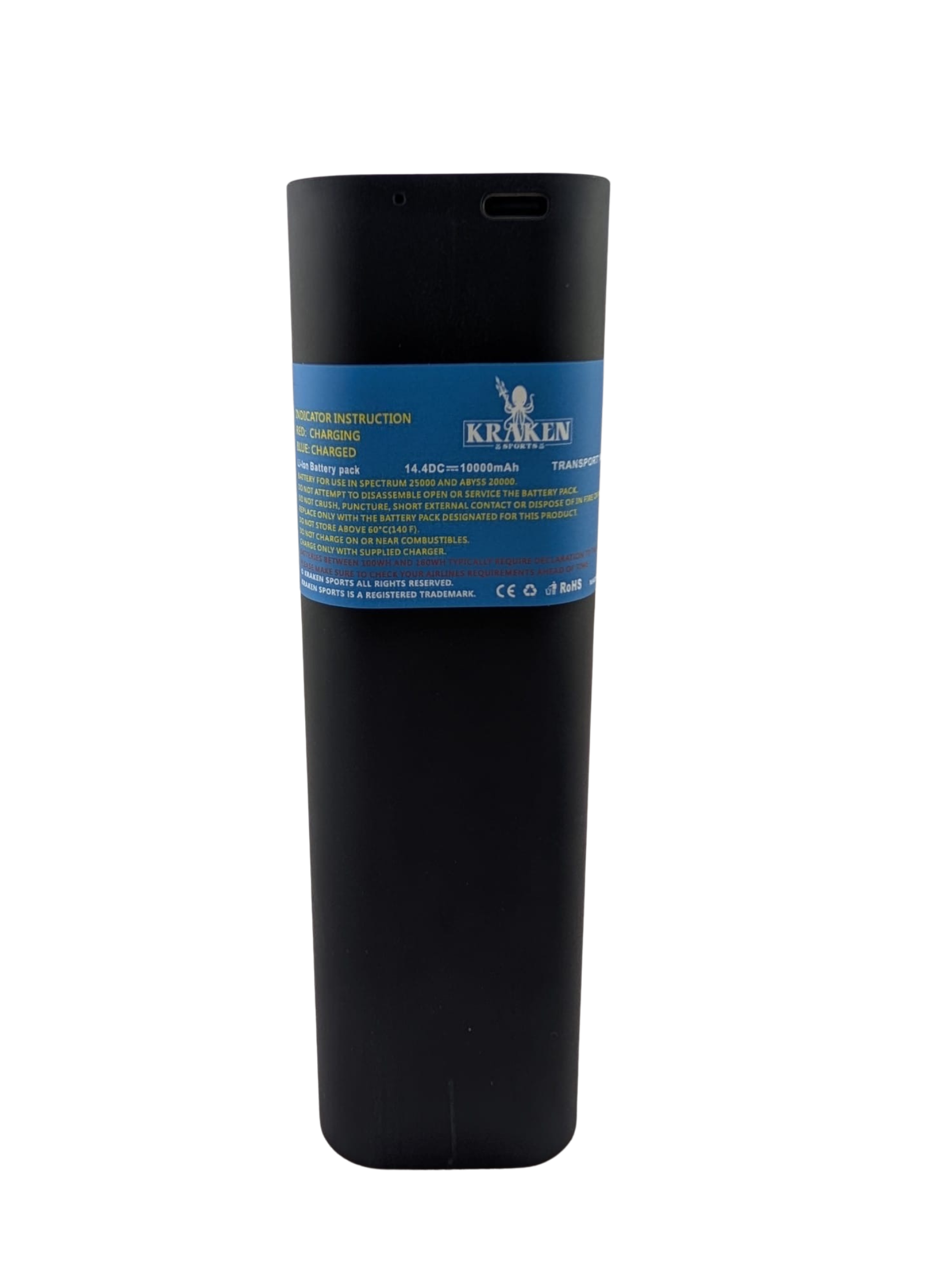 Spare Battery for Spectrum 25k/Abyss 20k – Kraken Sports